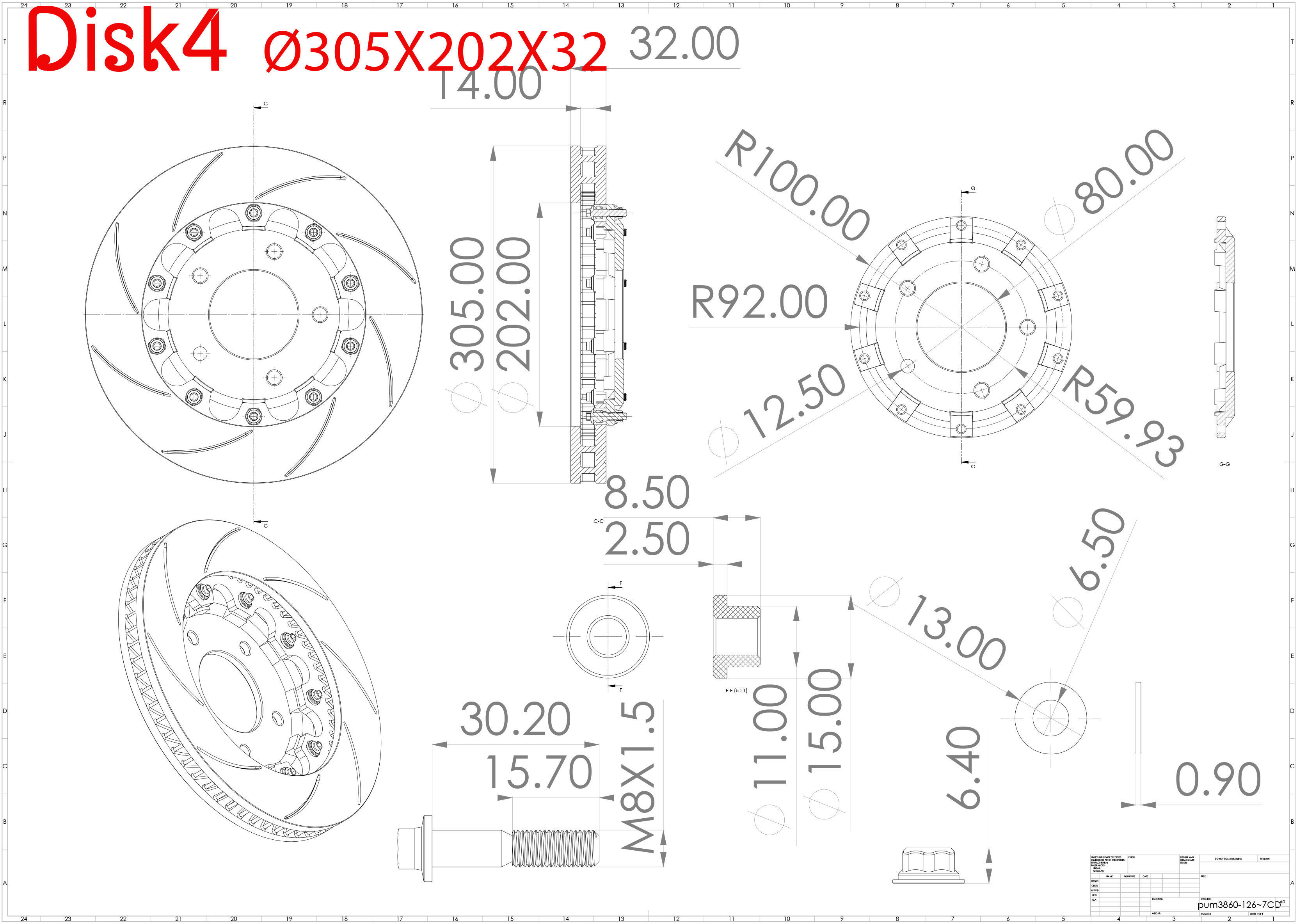 12 Models of disk brake 3D model | CGTrader