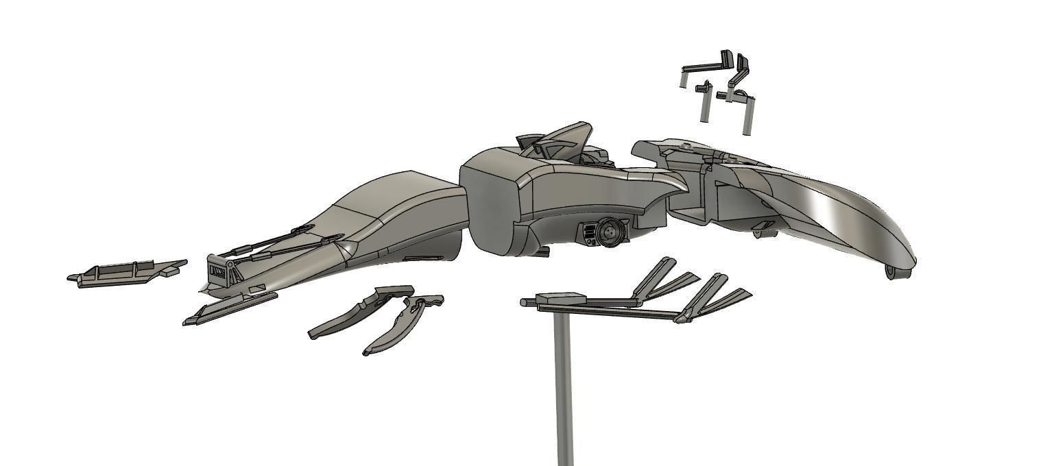 aldar beedo podracer 3D model 3D printable | CGTrader
