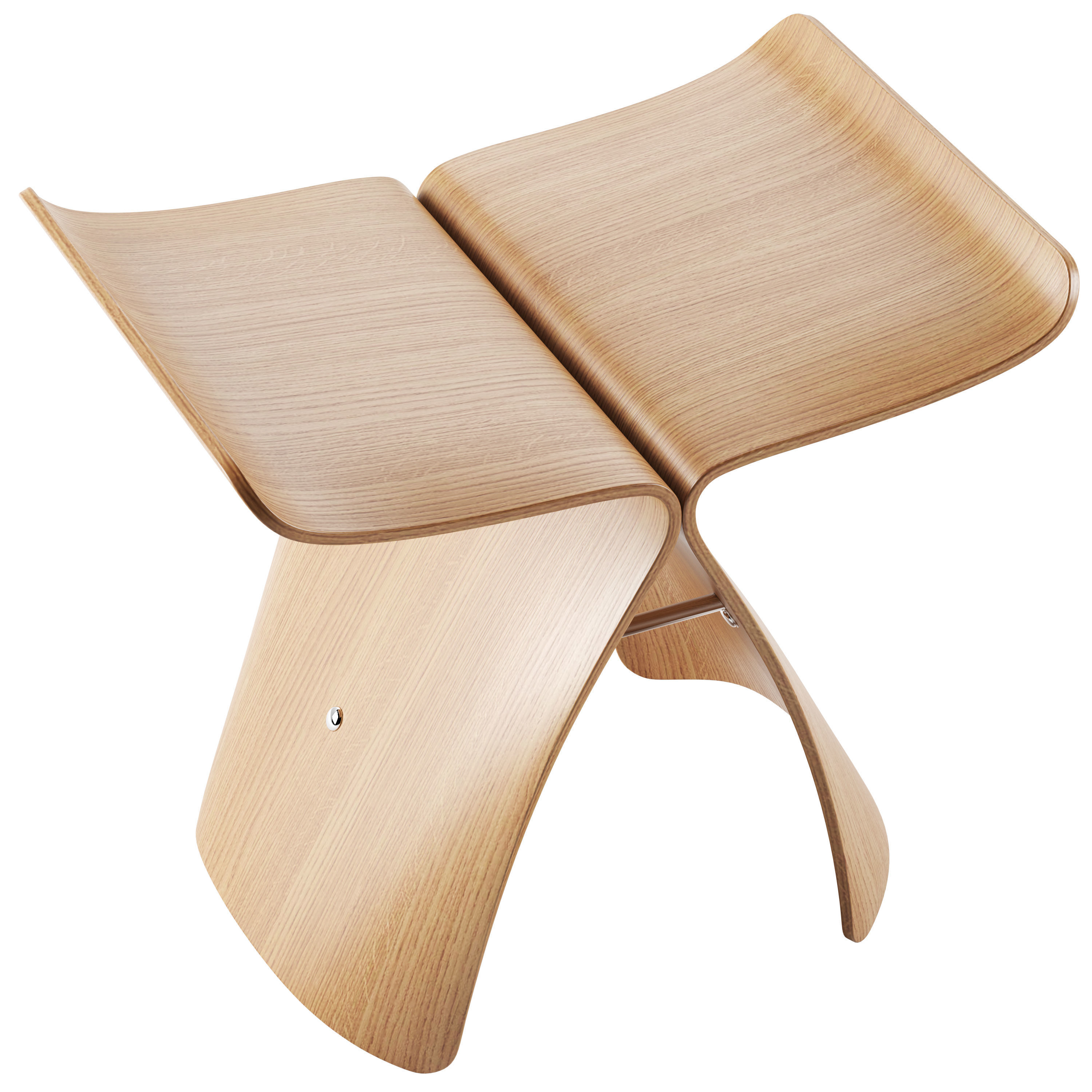 Butterfly Stool By Vitra 3D model | CGTrader