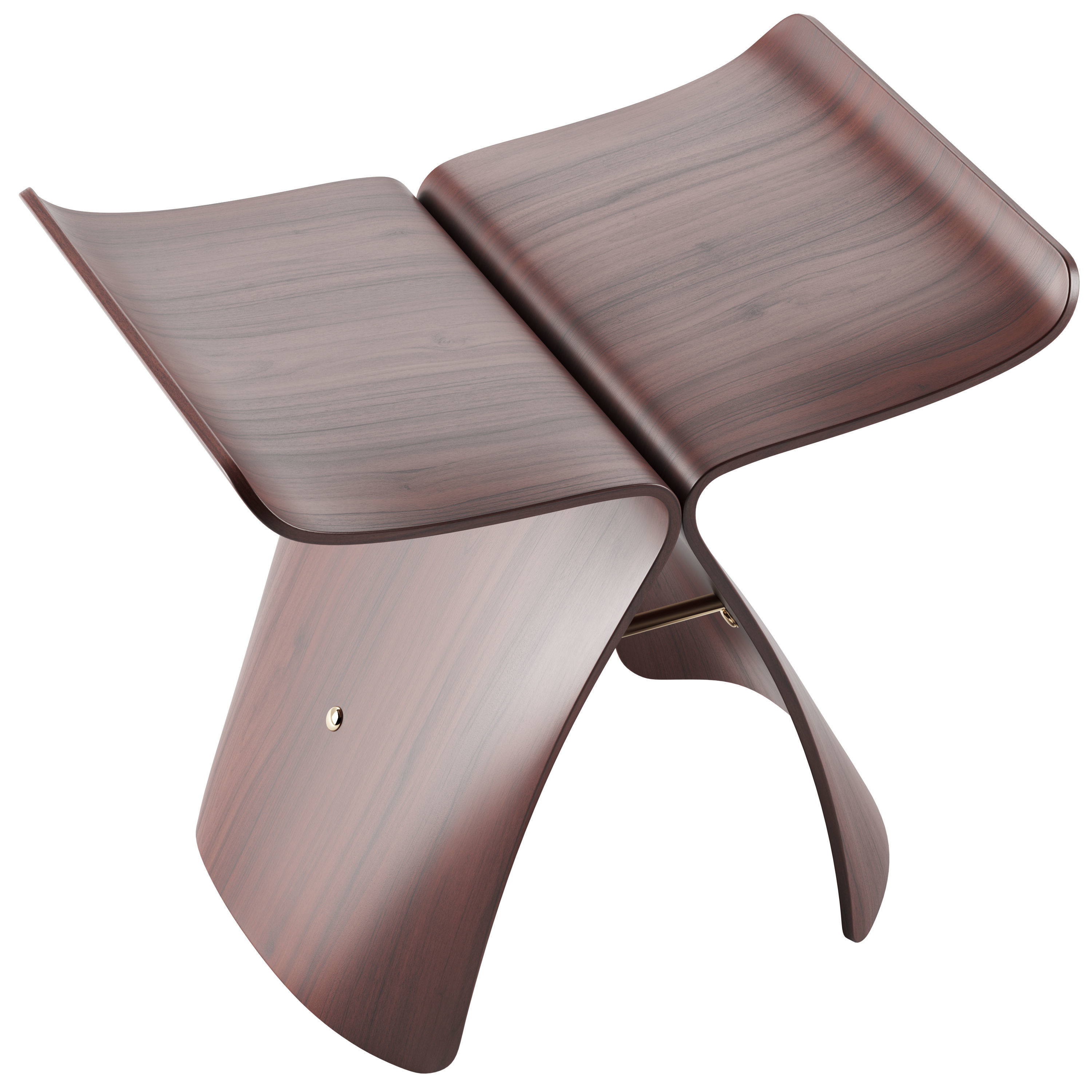 Butterfly Stool By Vitra 3D model | CGTrader