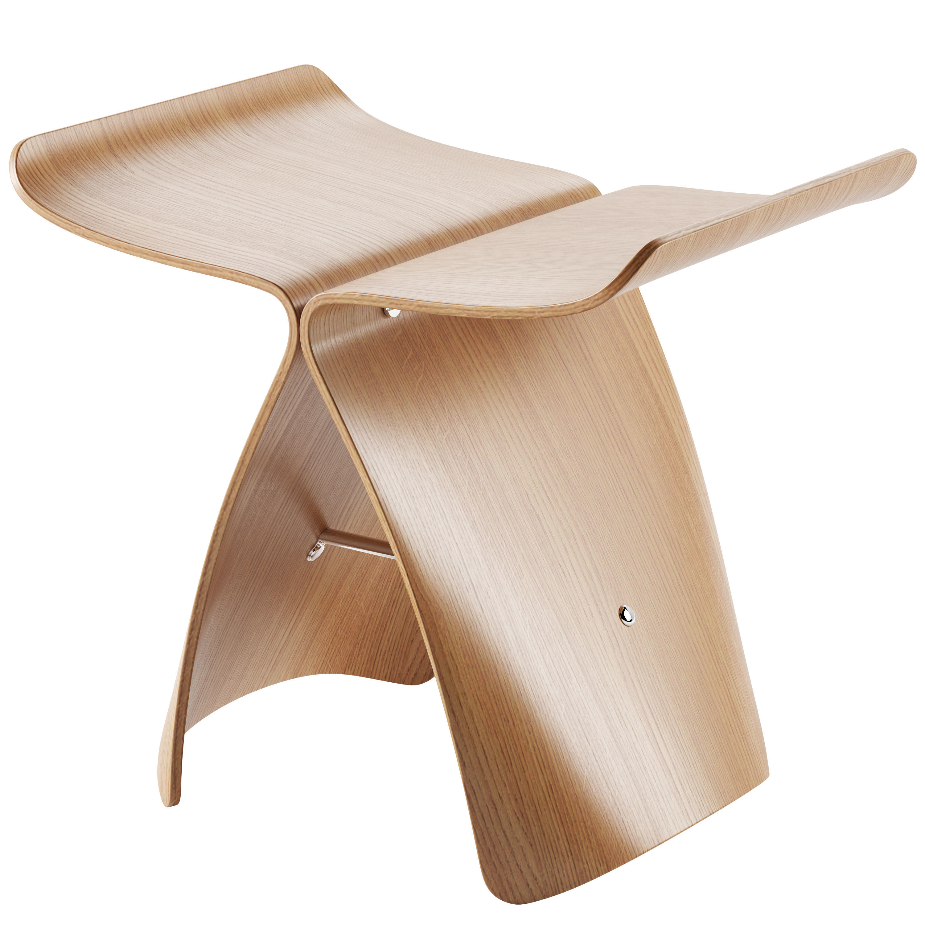 Butterfly Stool By Vitra 3D model | CGTrader