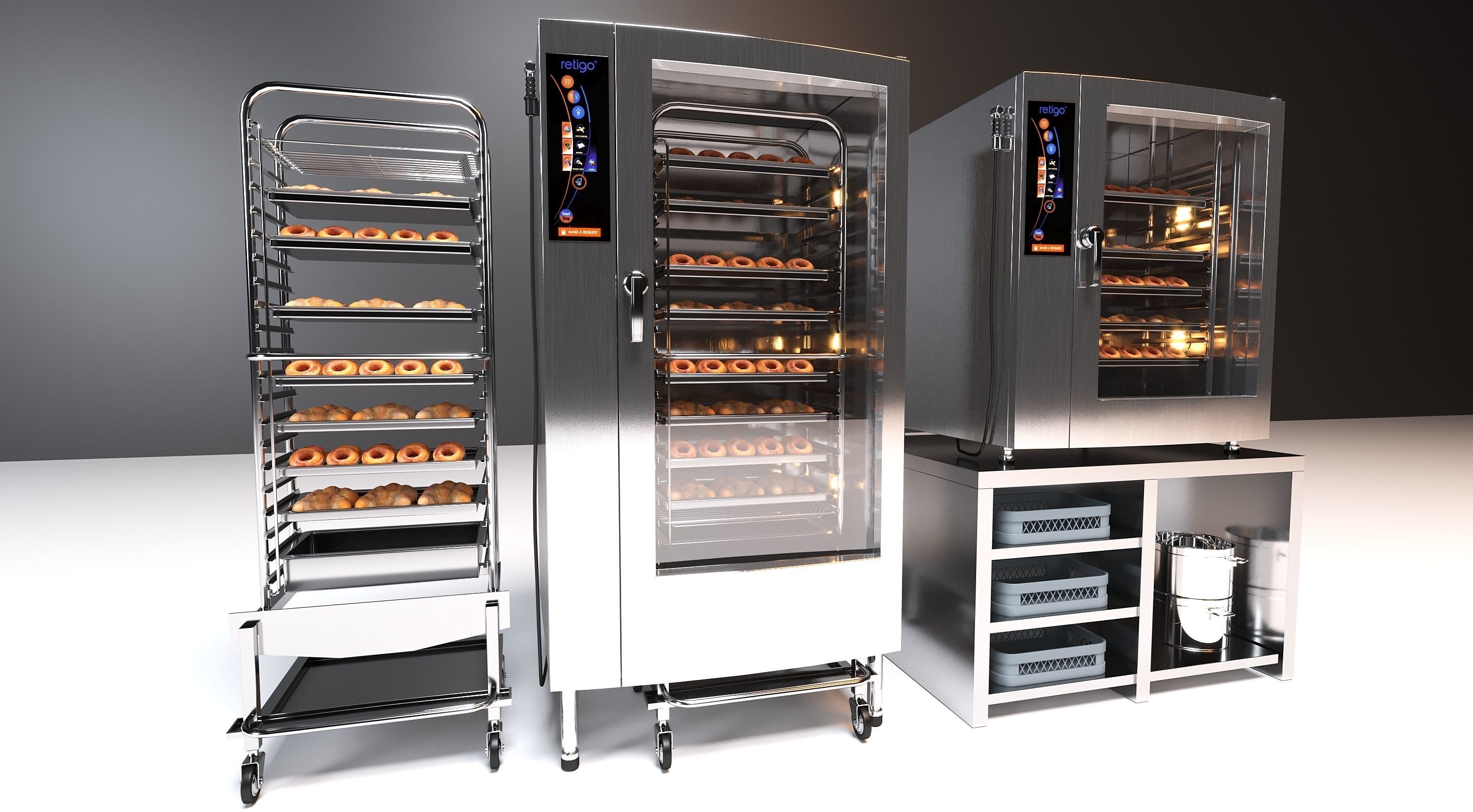 Oven for baking 3D model | CGTrader