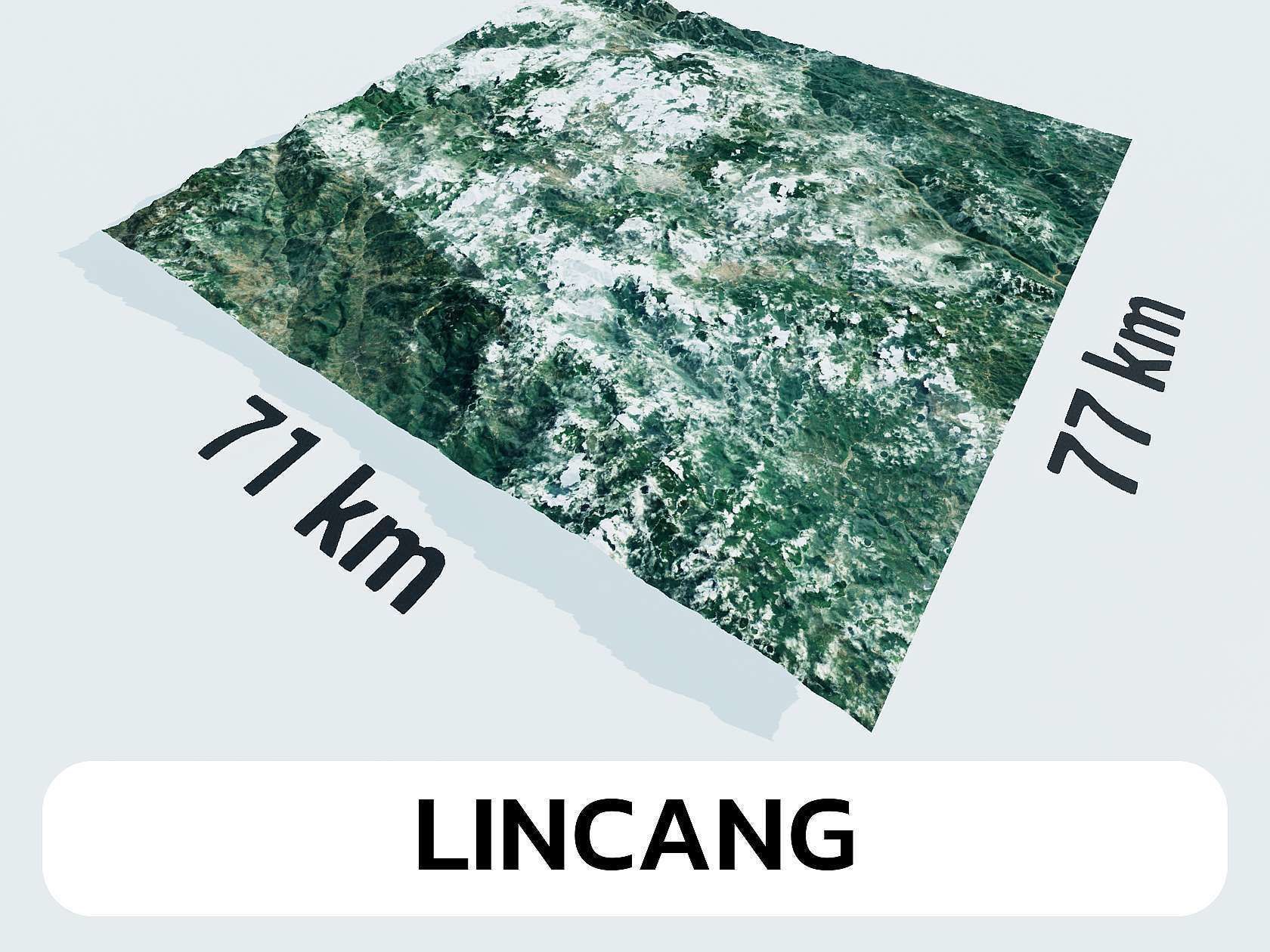 Lincang China City Landscape 3D Model 3D model | CGTrader