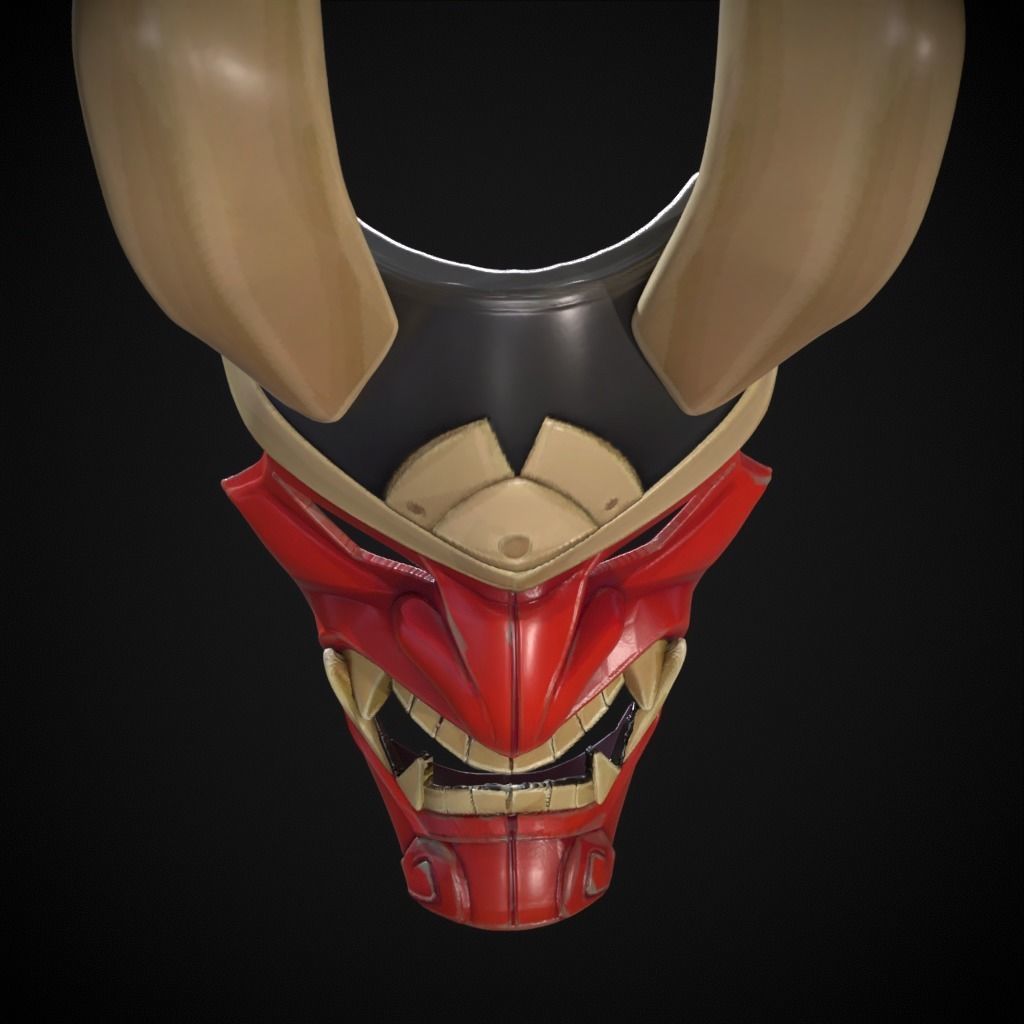 Shogun mask from fortnite 3D model 3D printable | CGTrader