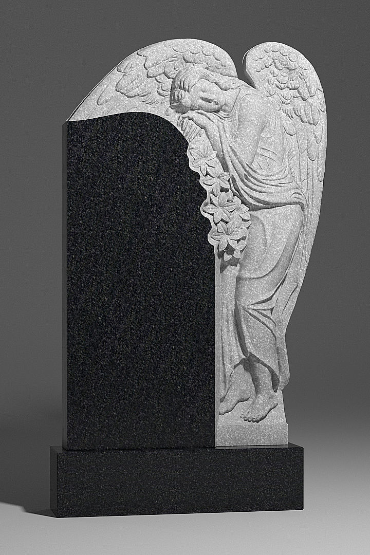 Angel memorial 3D model 3D printable | CGTrader