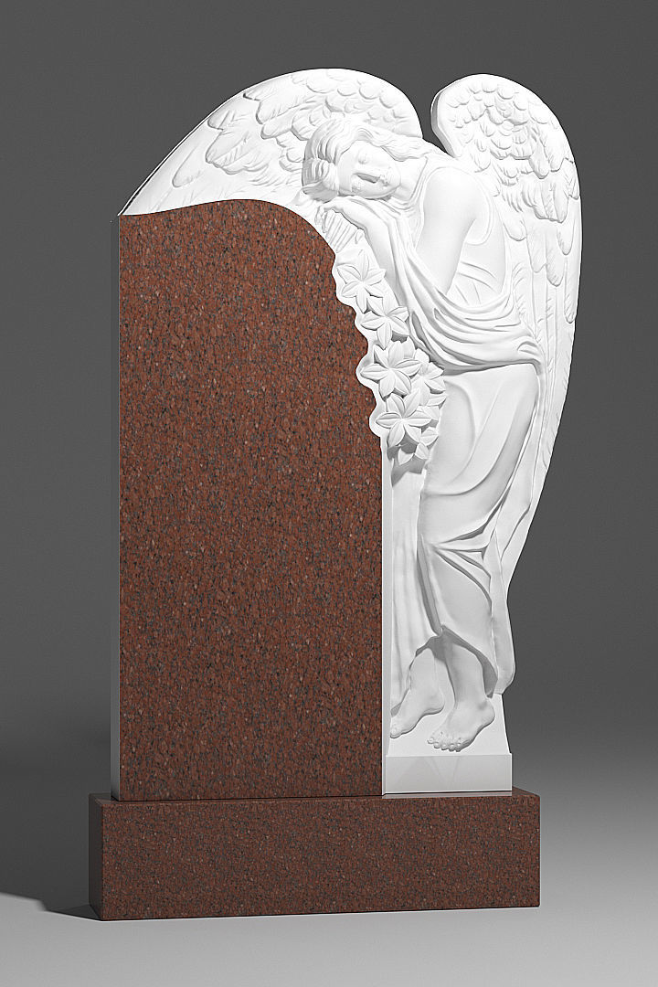 Angel memorial 3D model 3D printable | CGTrader