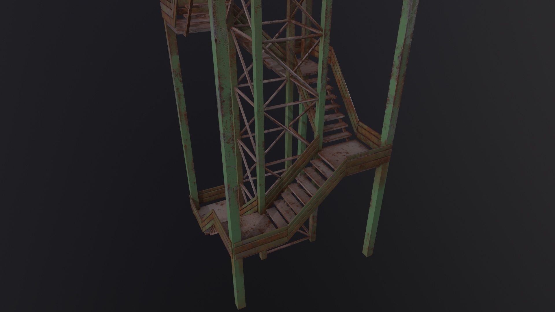 3D model Military Watchtower 3D Model VR / AR / low-poly | CGTrader