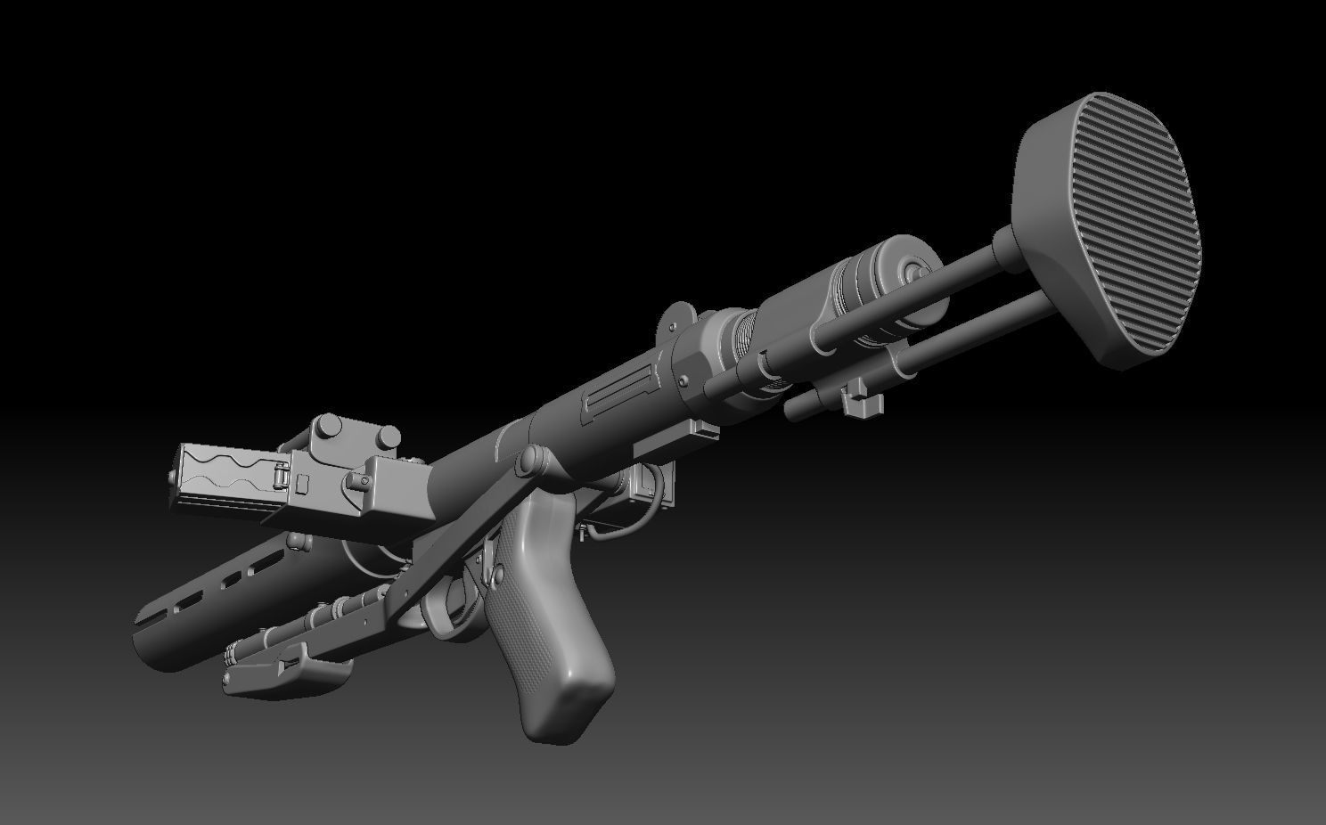 DEATH TROOPER BLASTECH E-11D RIFLE 3D model 3D printable | CGTrader