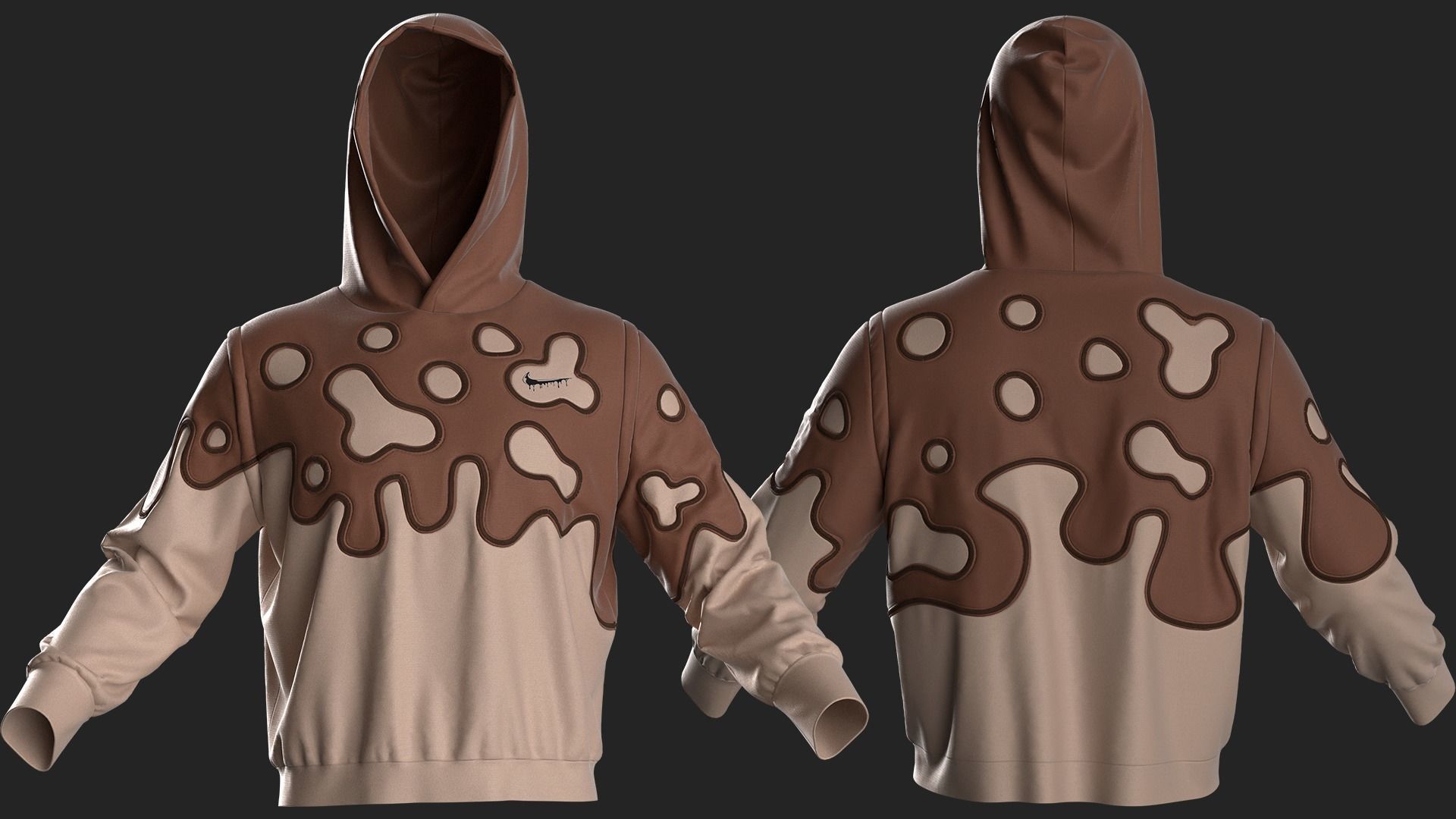 3 Hoodies Marvelous Designer project 3D model | CGTrader