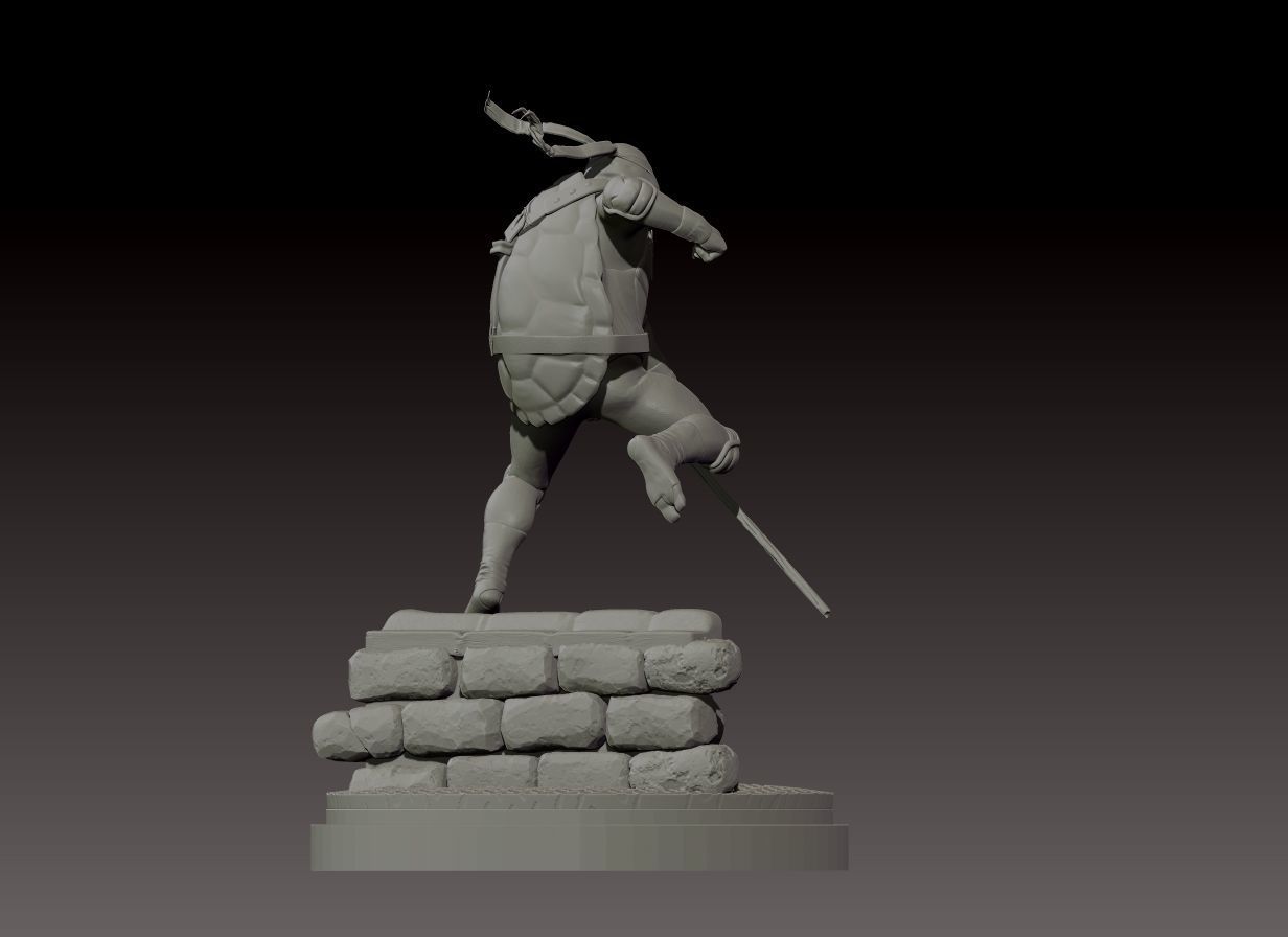 Donatello from TMNT 3D model 3D printable | CGTrader