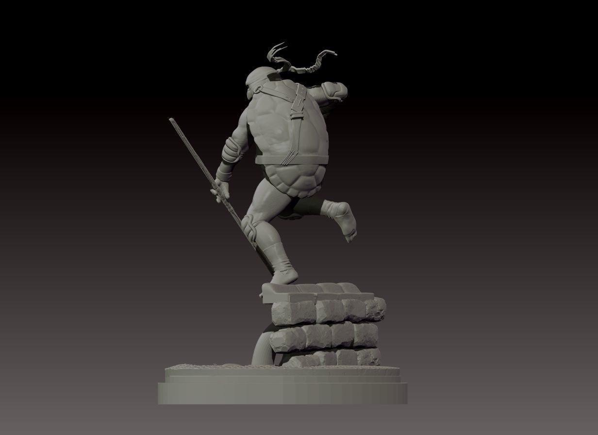Donatello from TMNT 3D model 3D printable | CGTrader
