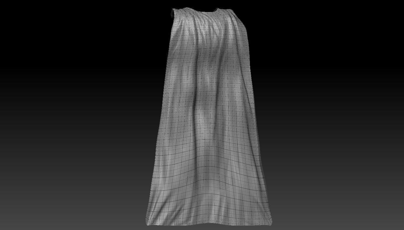 High-poly model knight cloak 3D model | CGTrader