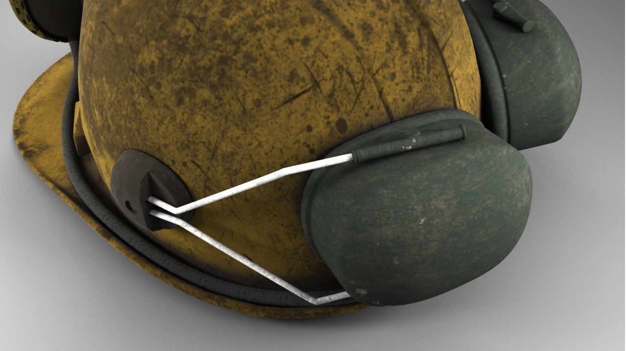 Mining Helmet 3D model | CGTrader