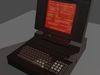 Vintage 80s Portable Laptop 3D model | CGTrader