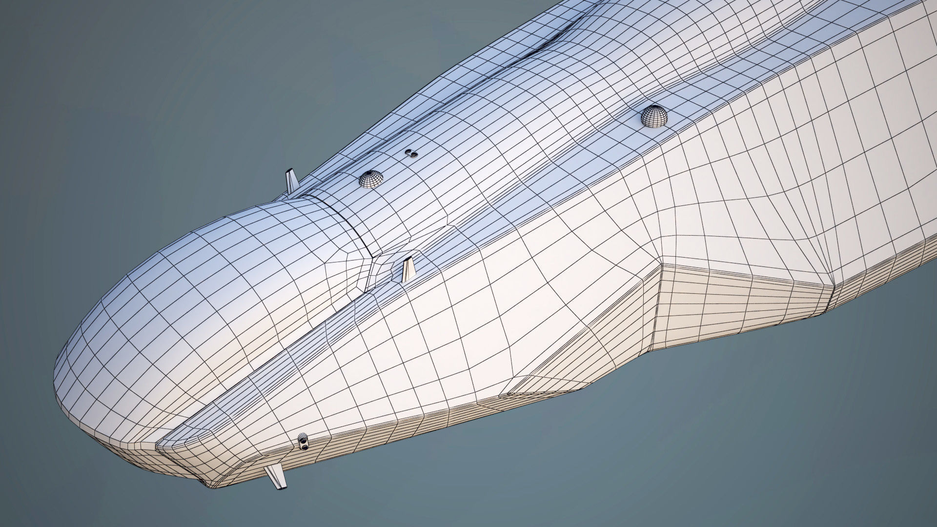 3D model Low-poly Sci-fi Corvette VR / AR / low-poly | CGTrader