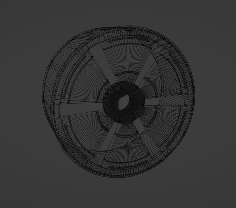 3D model Suv concept wheel VR / AR / low-poly | CGTrader