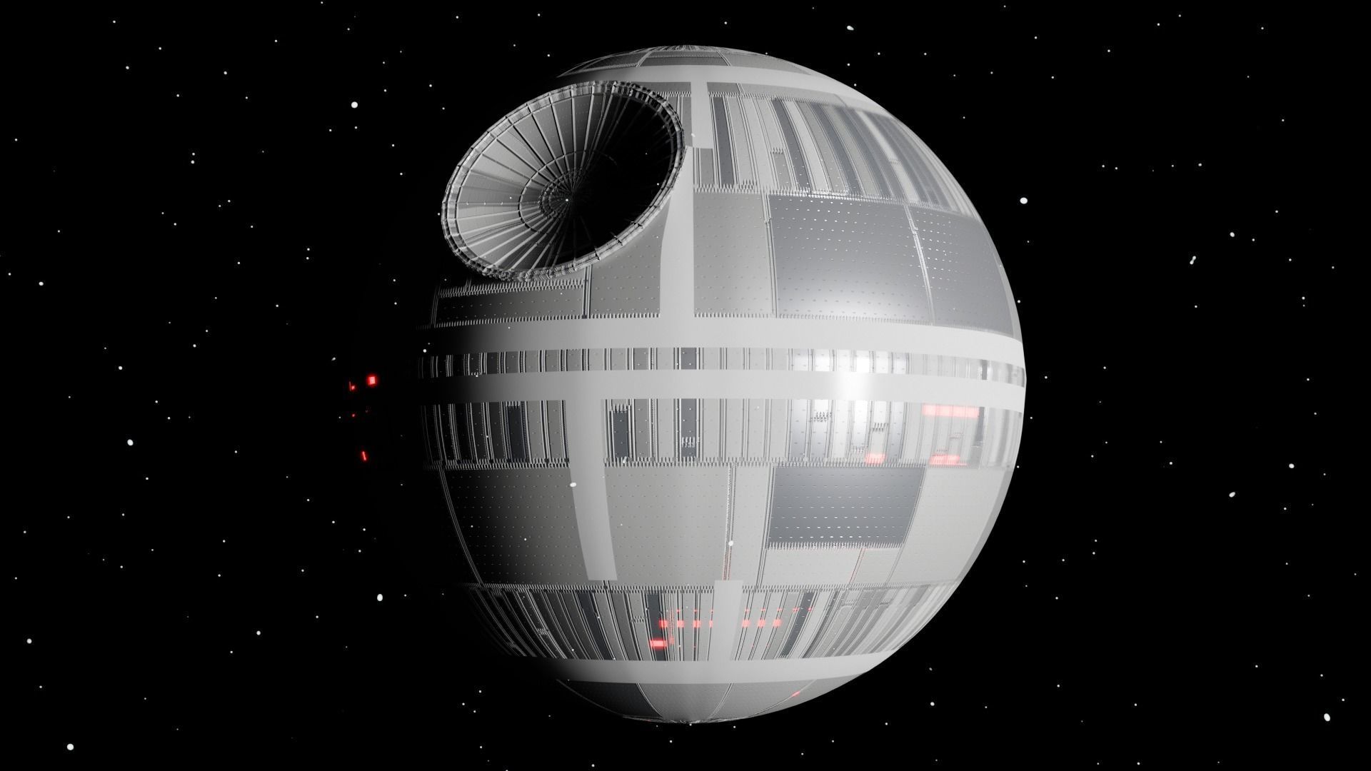 3D model Death Star - Star Wars VR / AR / low-poly | CGTrader