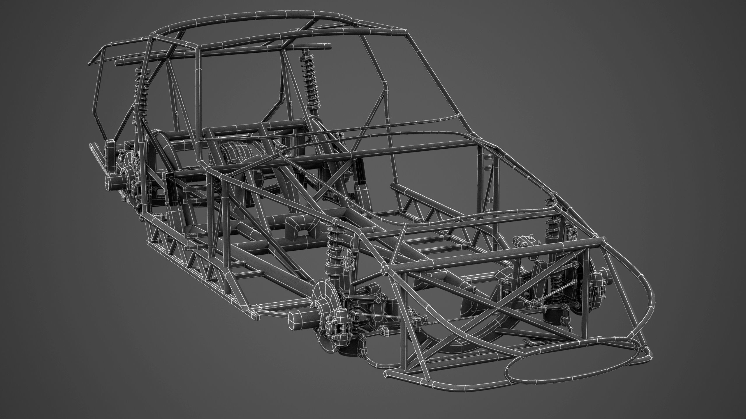 Chassis Frame Collection Bundle VR / AR / low-poly | CGTrader