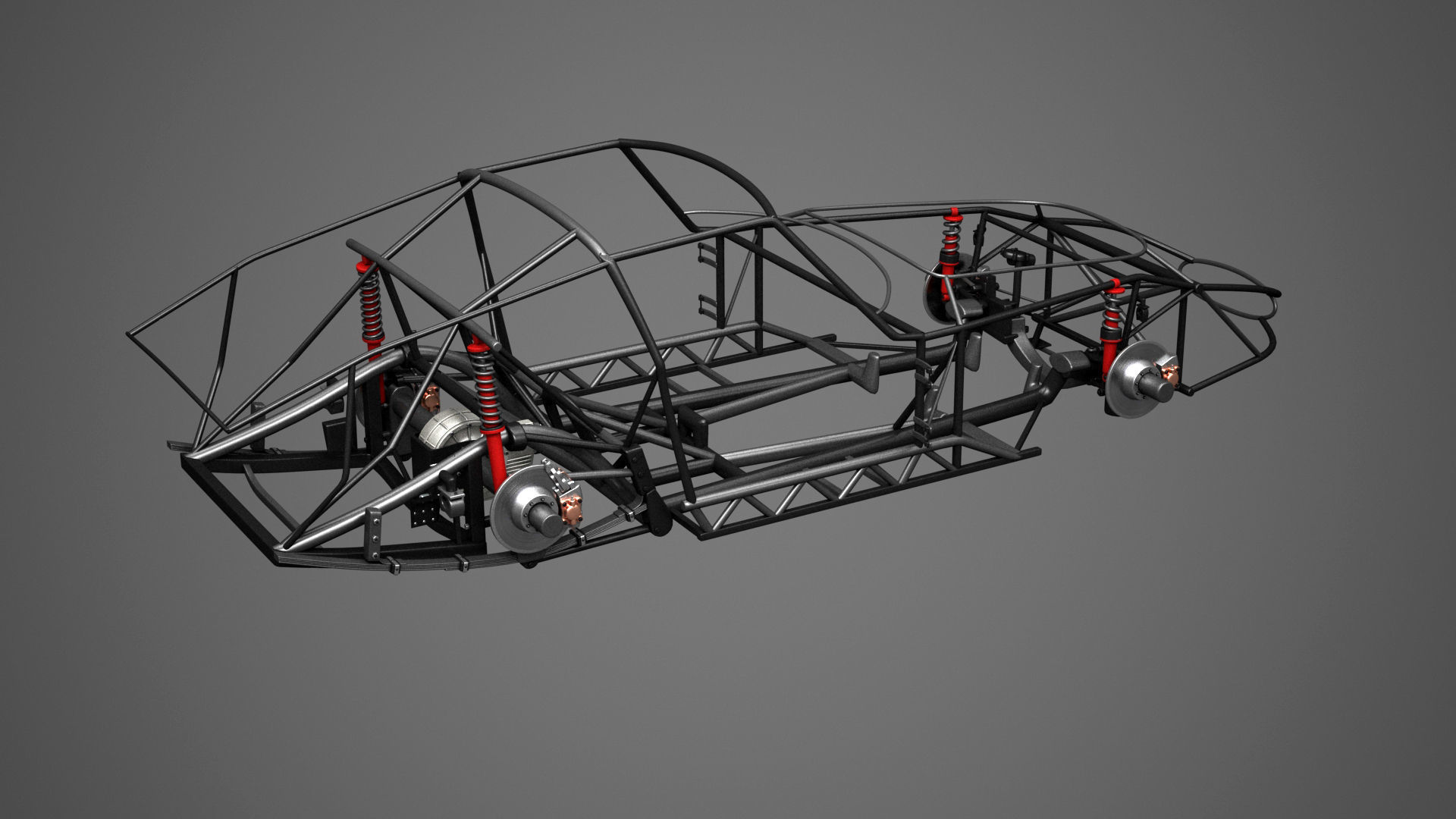 Chassis Frame Collection Bundle VR / AR / low-poly | CGTrader