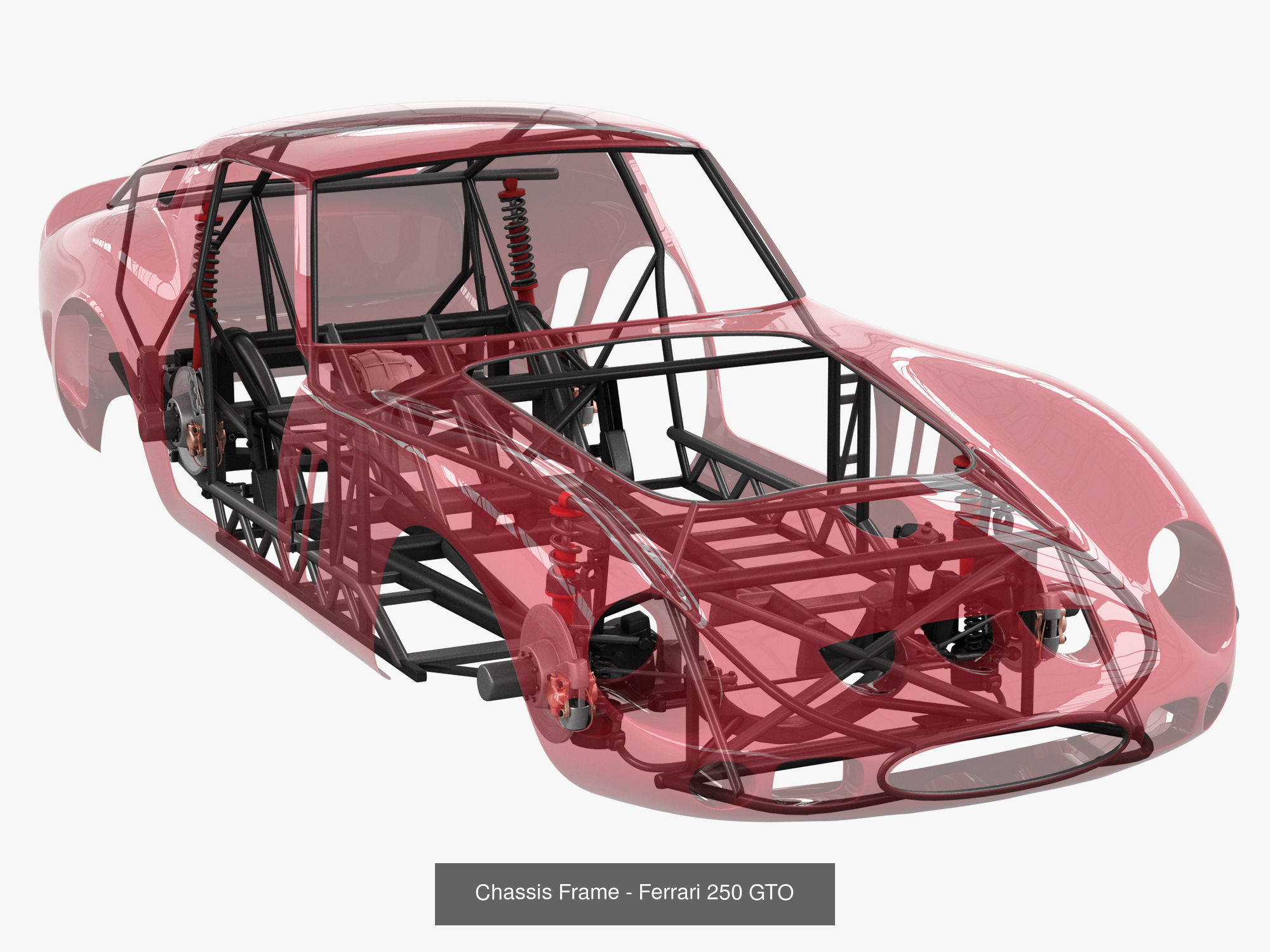 Chassis Frame Collection Bundle VR / AR / low-poly | CGTrader