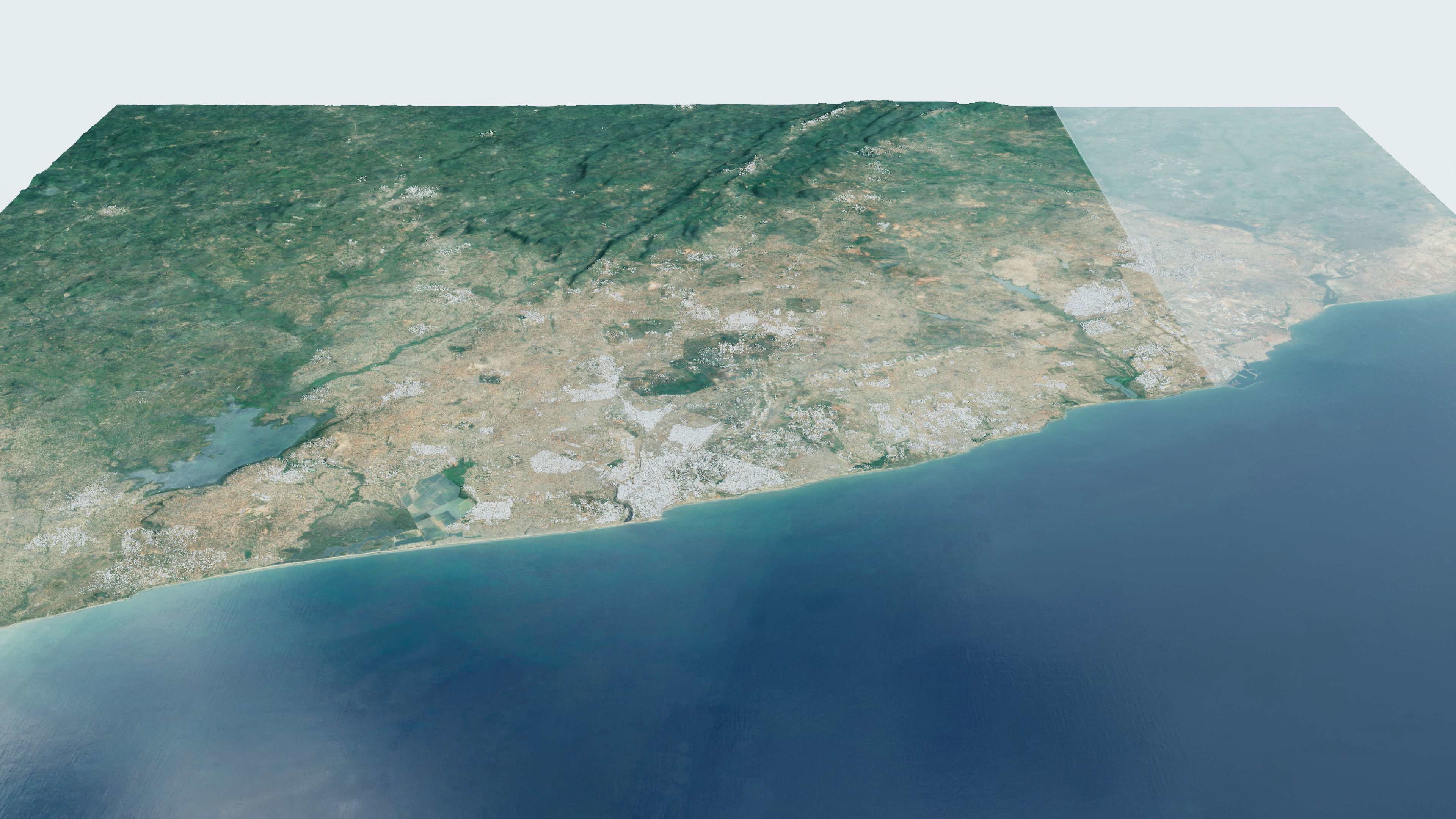 Accra Ghana City Landscape 3D Model 3D model | CGTrader