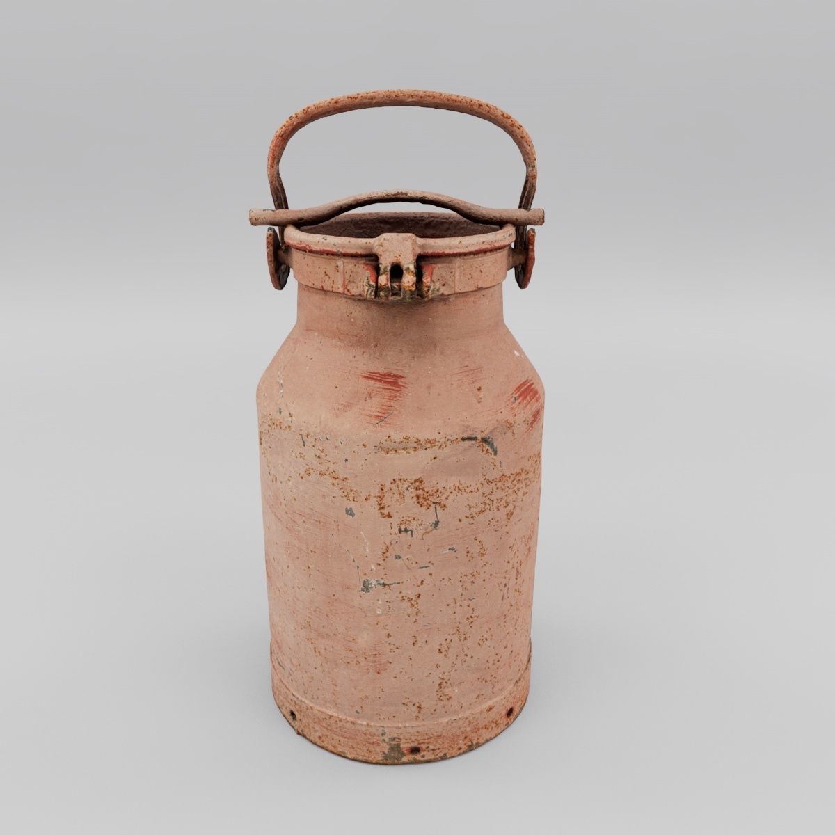 3D model Decorative milk can - photoscan VR / AR / low-poly | CGTrader