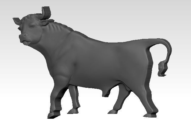 toro modelo 3d relieve 3D model | CGTrader