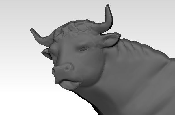 toro modelo 3d relieve 3D model | CGTrader