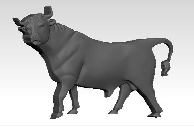 toro modelo 3d relieve 3D model | CGTrader