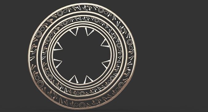 Dr Strange Influenced Magic pattern 7 3D model | CGTrader