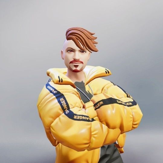 3D model 3d avatar for vrchat animation game and streaming ready VR ...