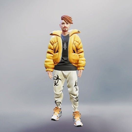 3D model 3d avatar for vrchat animation game and streaming ready VR ...