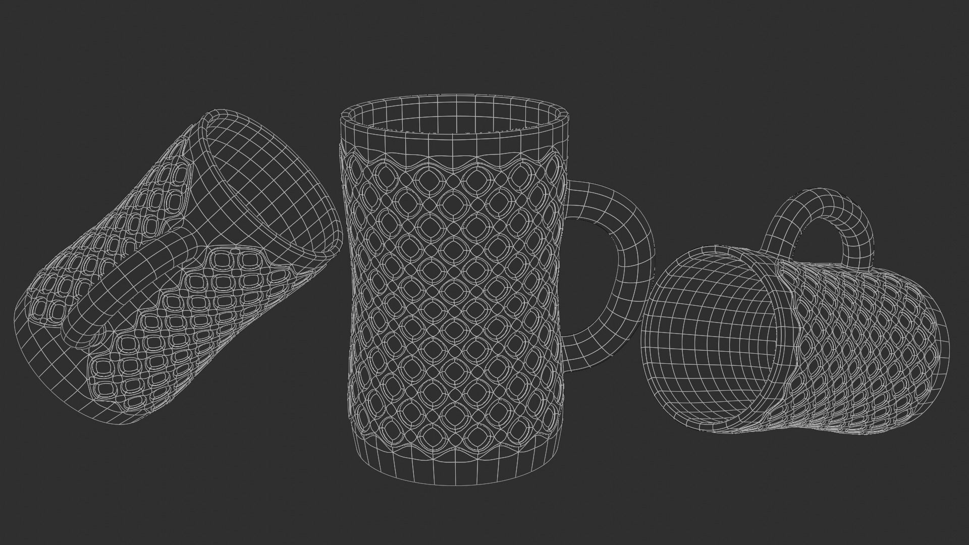 3D Coffee Mug Design 3D model | CGTrader