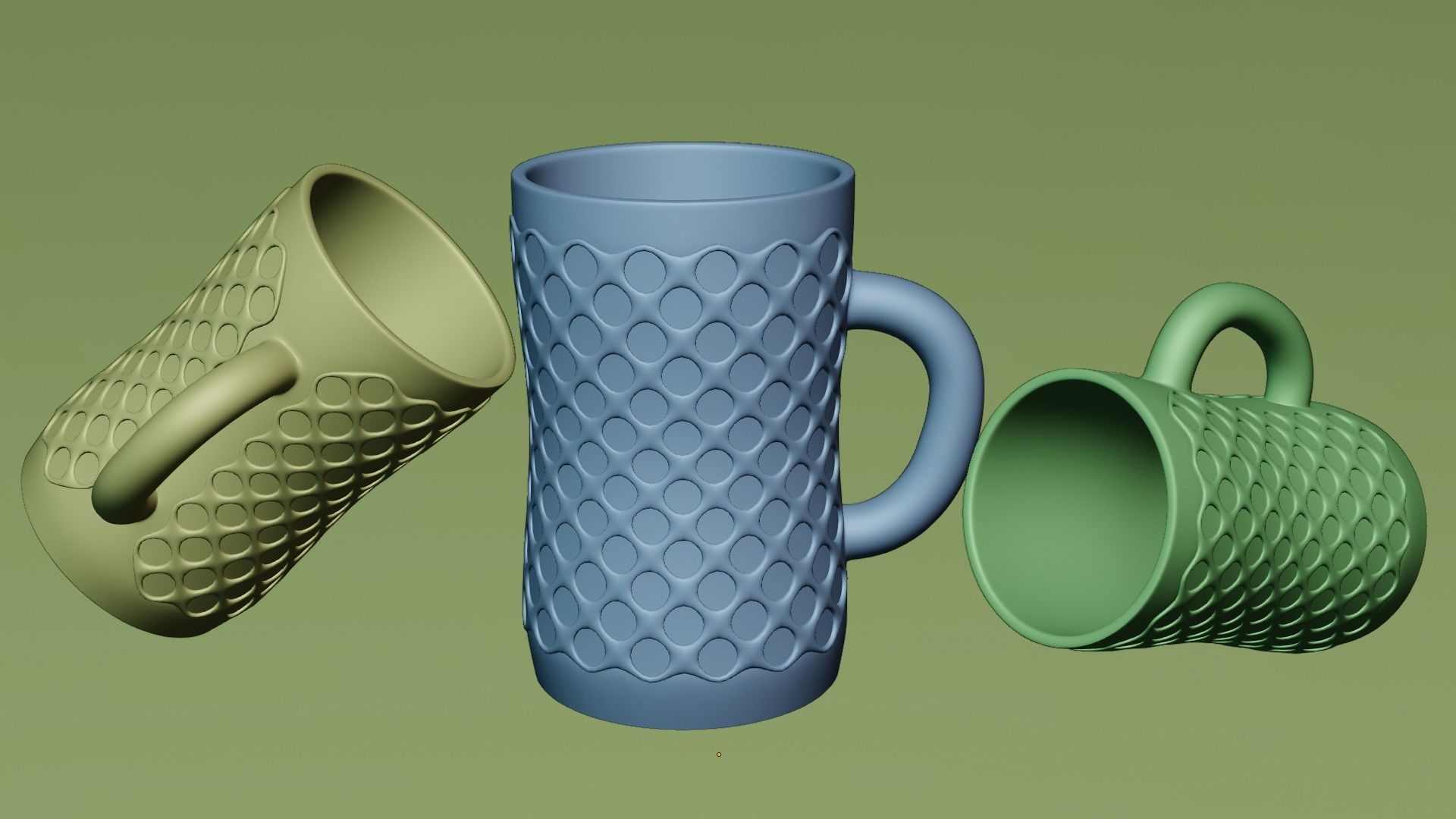 3D Coffee Mug Design 3D model | CGTrader