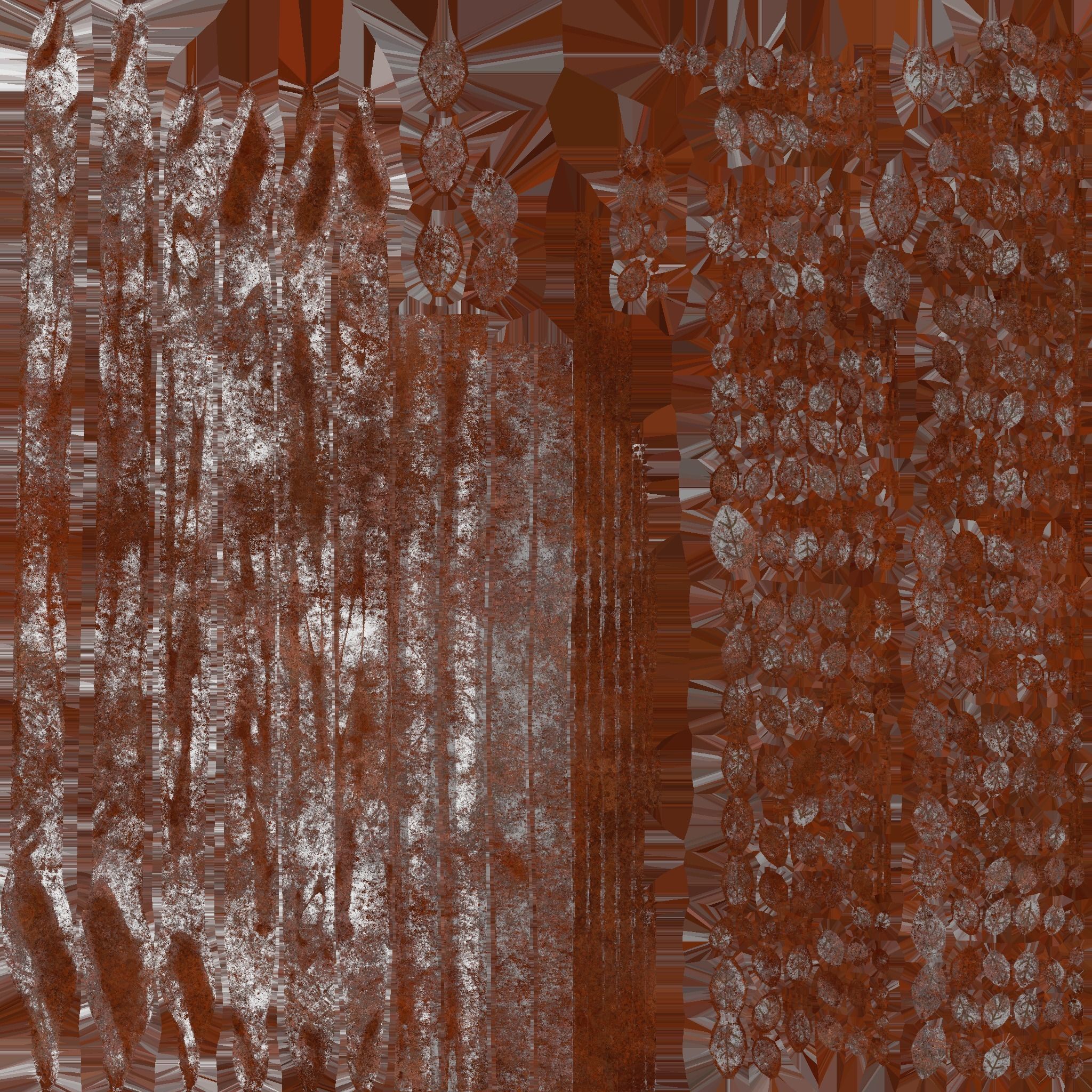 3D model Nature Crown A05 Rust - Fantasy Character Design VR / AR / low ...