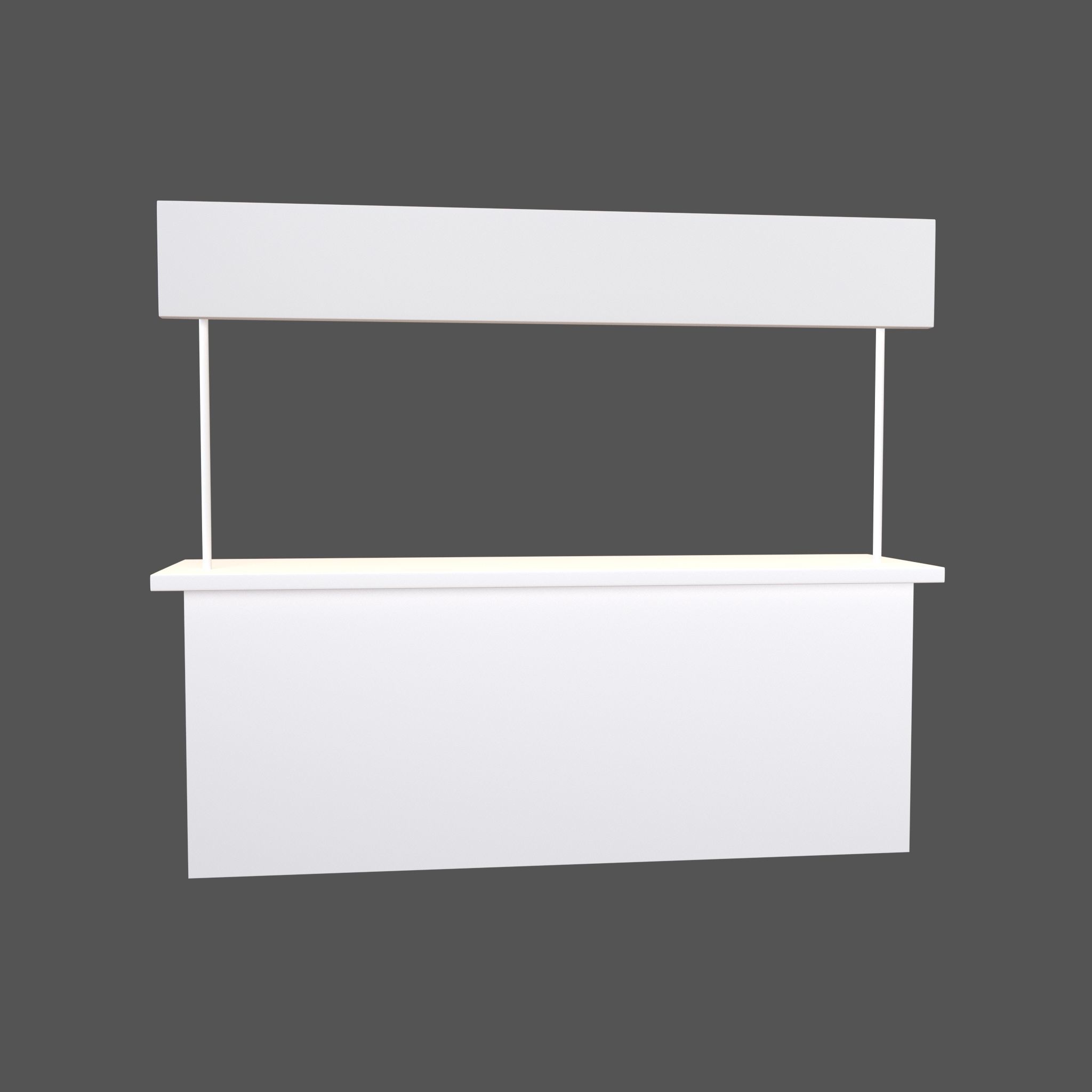 3D model Booth Stand v2 001 VR / AR / low-poly | CGTrader
