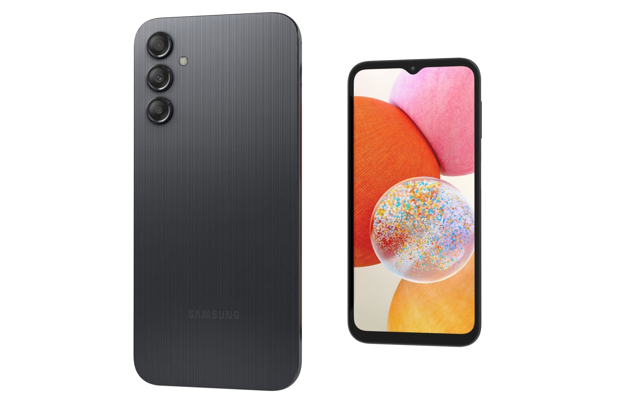 Samsung Galaxy A14 Black 3D model | CGTrader