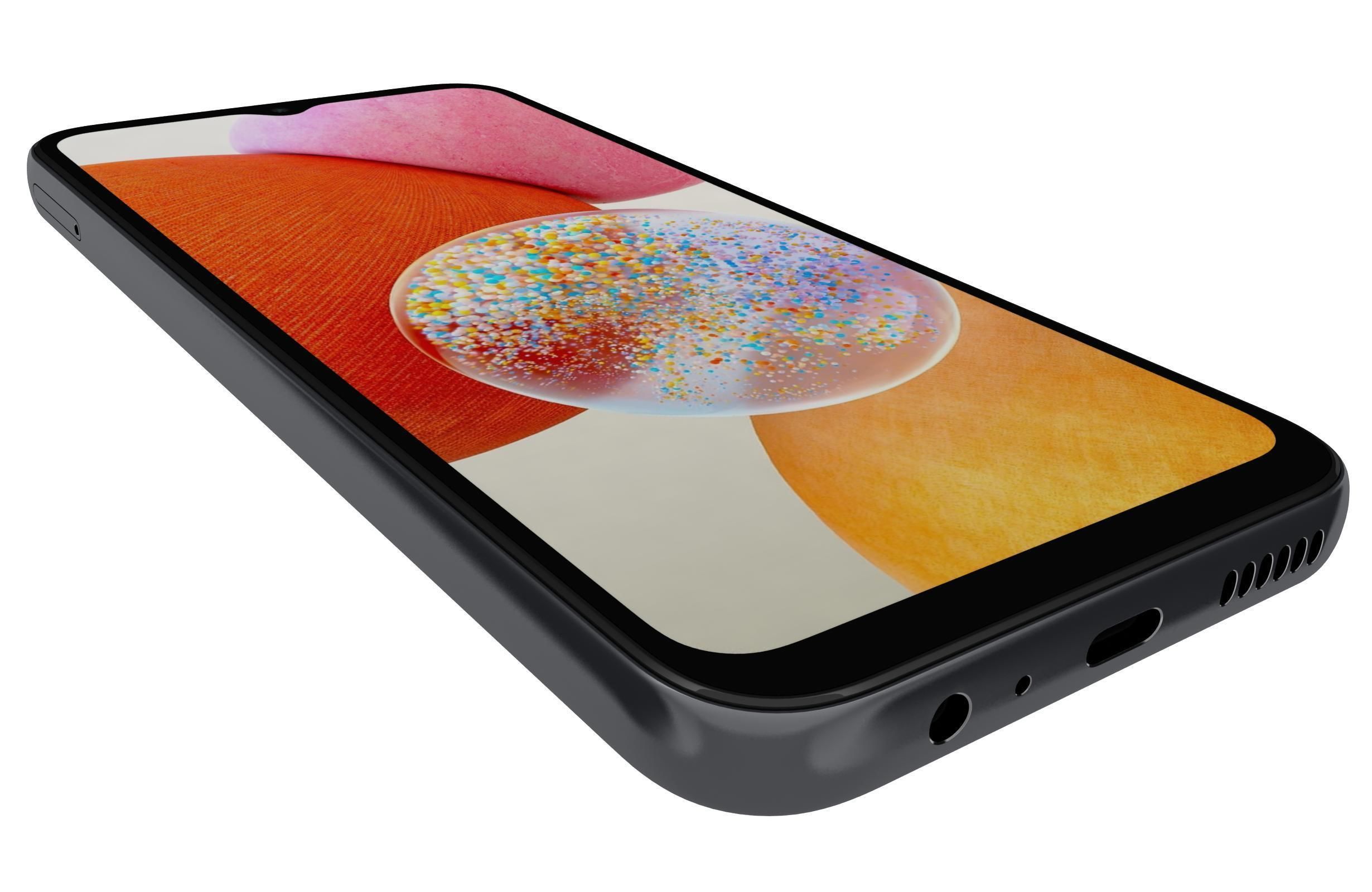 Samsung Galaxy A14 Black 3D model | CGTrader