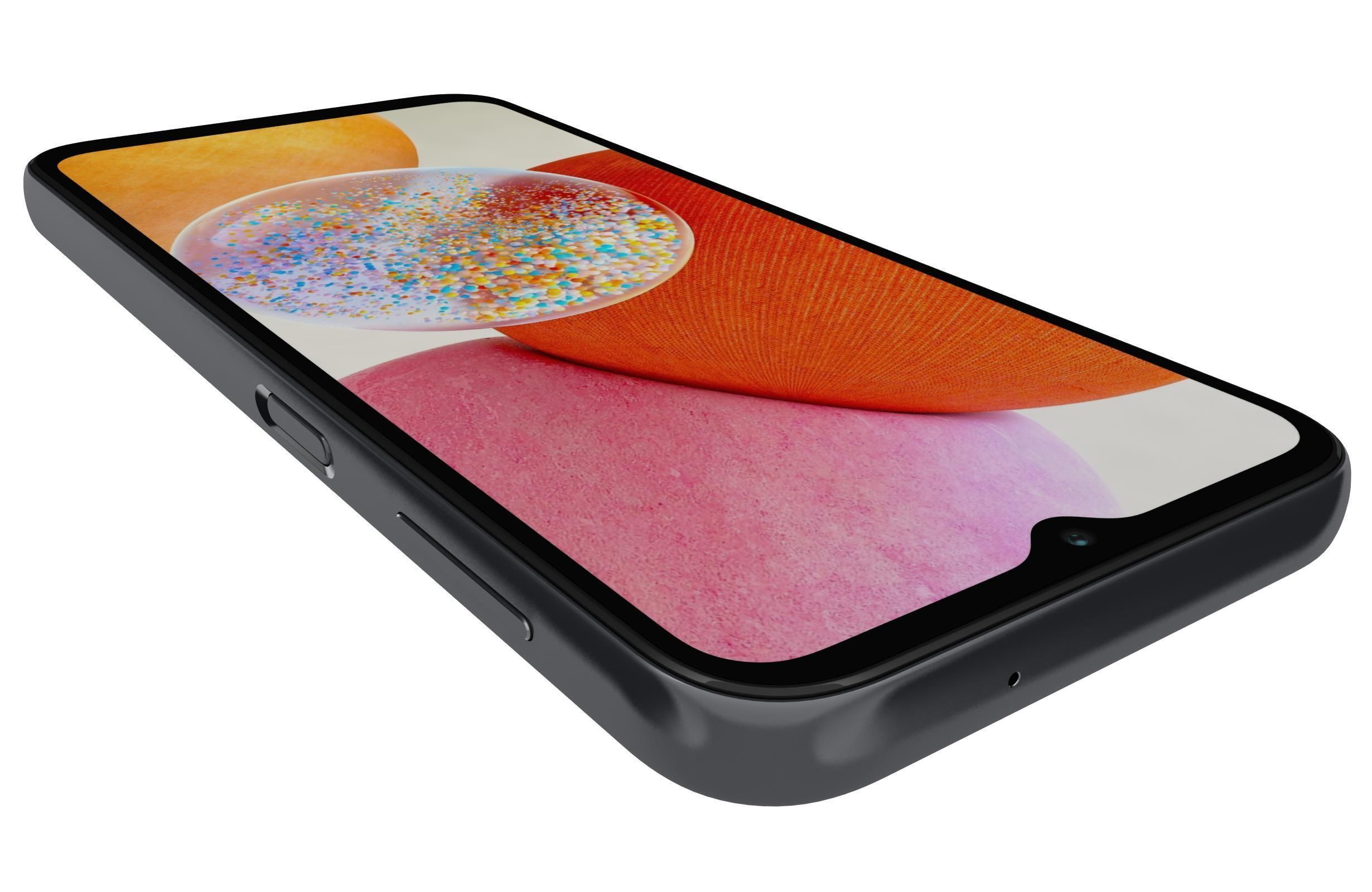 Samsung Galaxy A14 Black 3D model | CGTrader