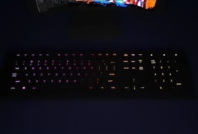 RGB Keyboard 3D model | CGTrader