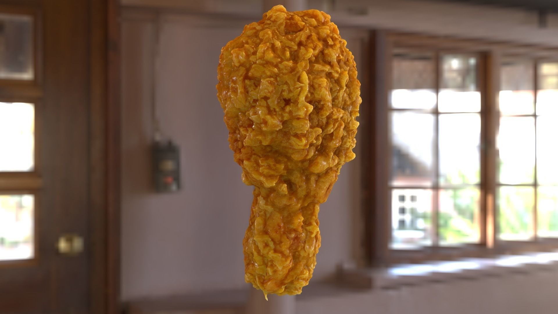 Fried Chicken 3D model | CGTrader