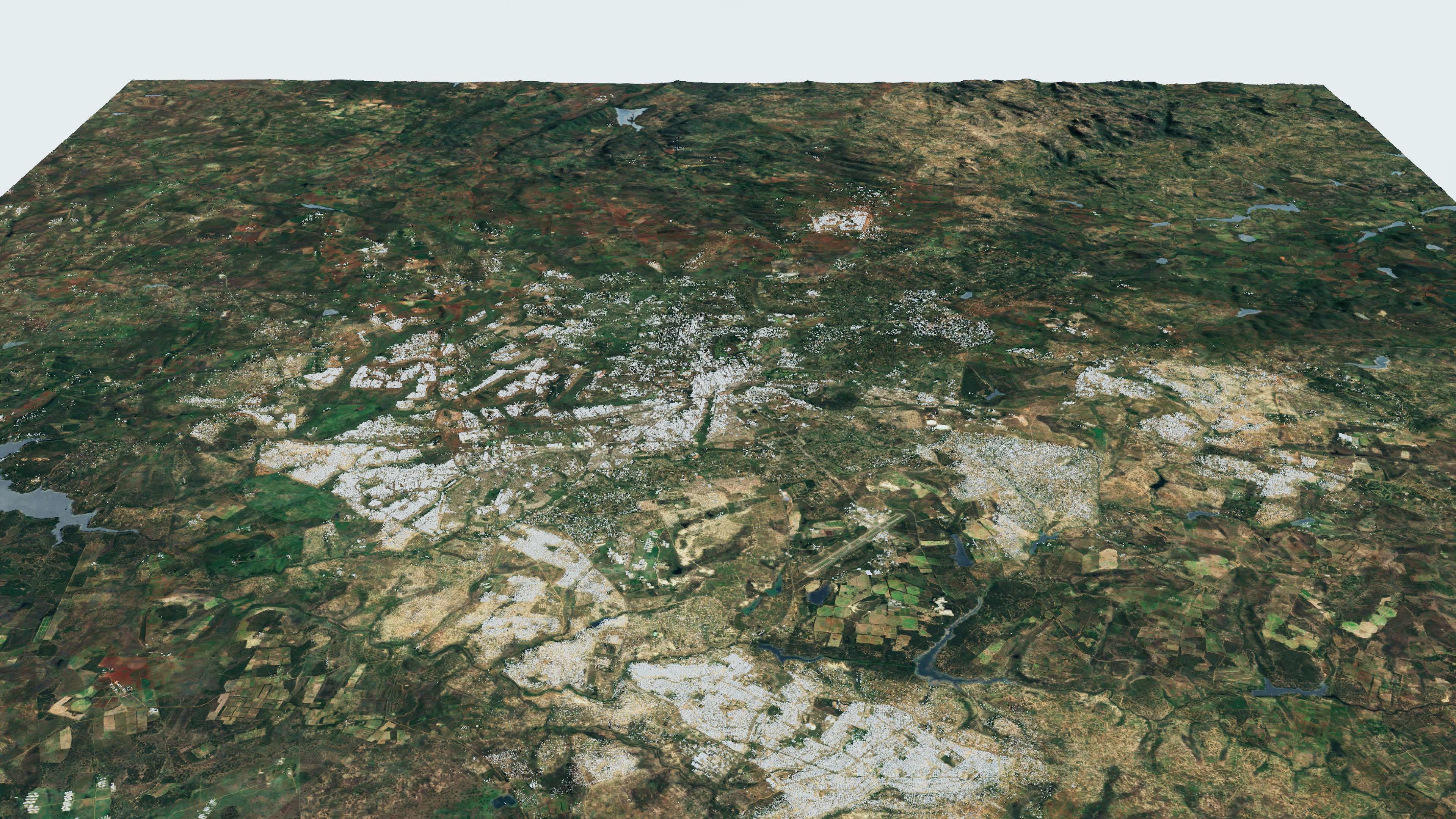 Harare Zimbabwe City Landscape 3D Model 3D model | CGTrader