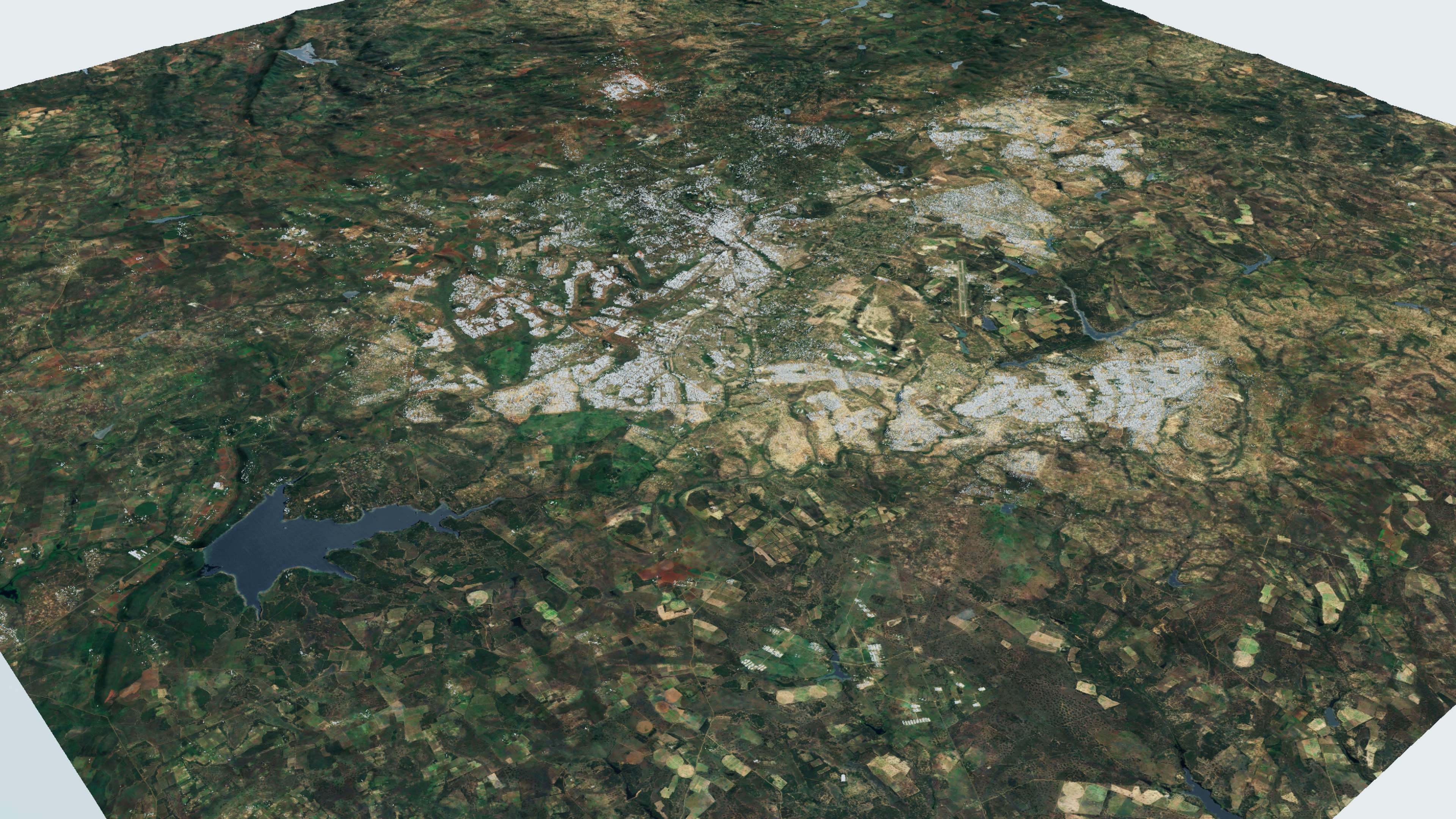 Harare Zimbabwe City Landscape 3D Model 3D model | CGTrader