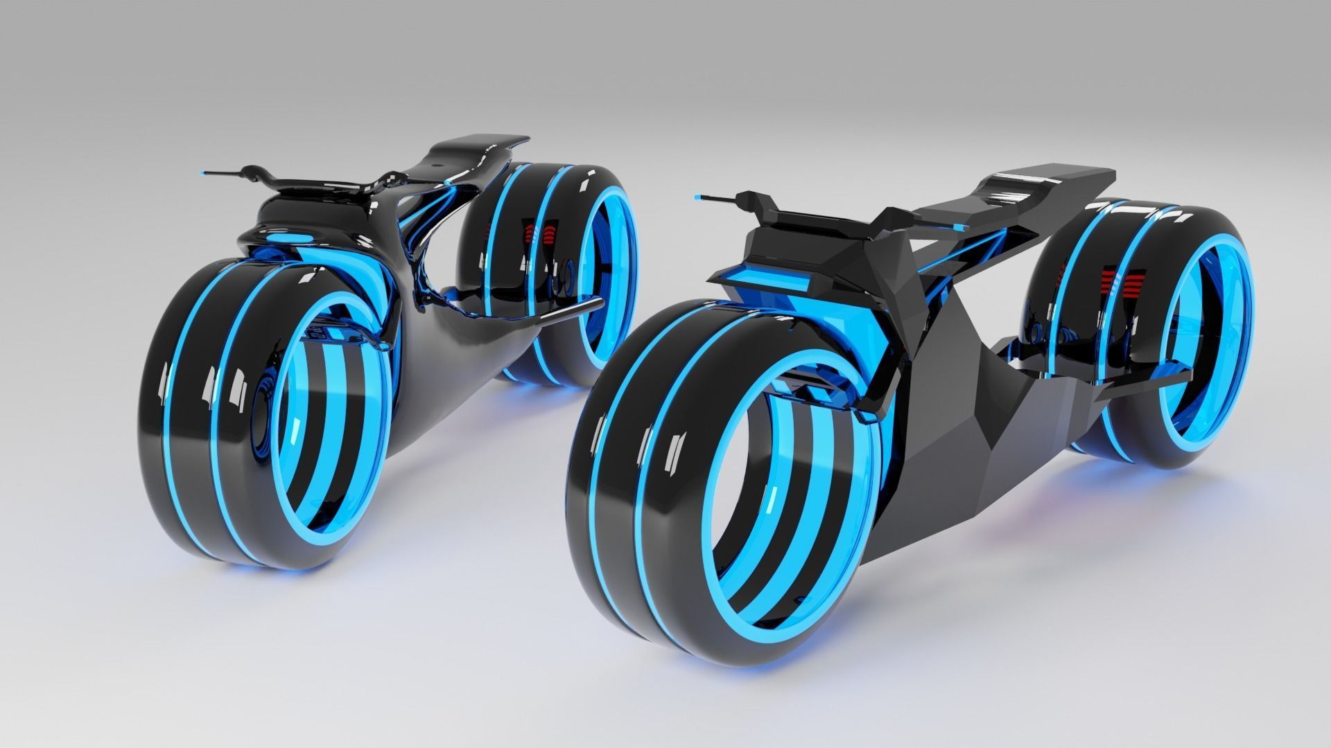 3D Models Sci Fi Motorcycle 3D model | CGTrader