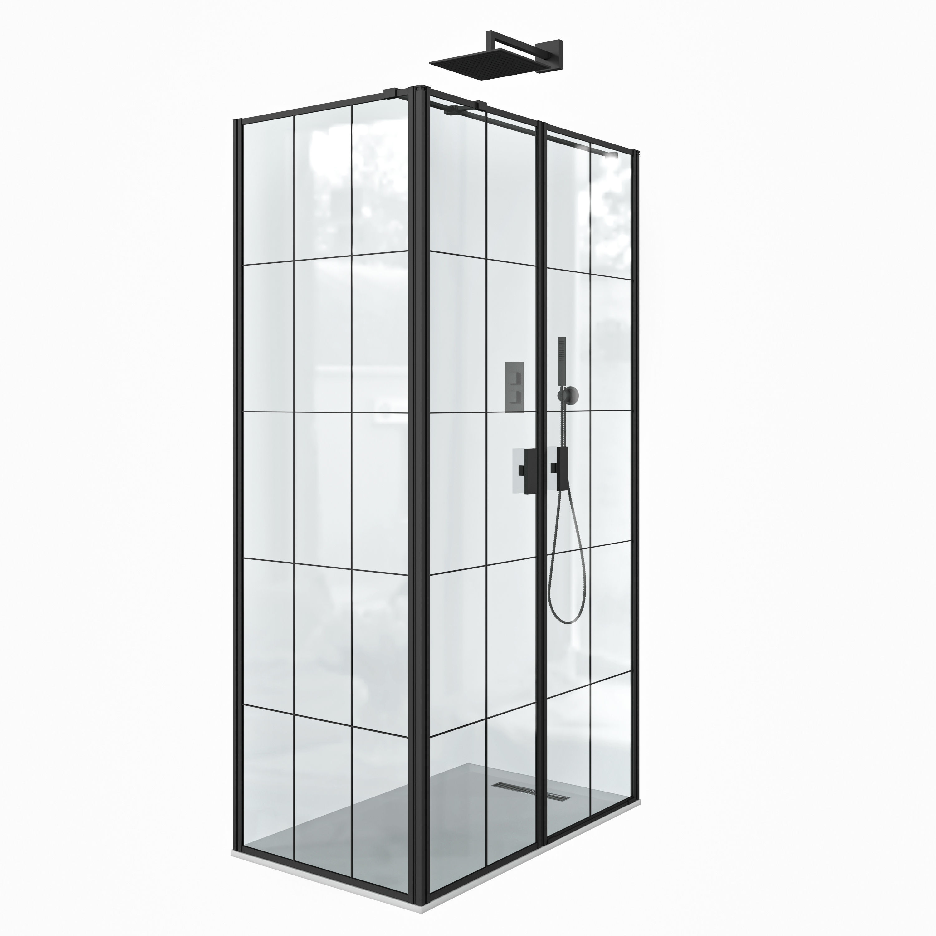 Shower enclosures Radaway vol 2 3D model | CGTrader