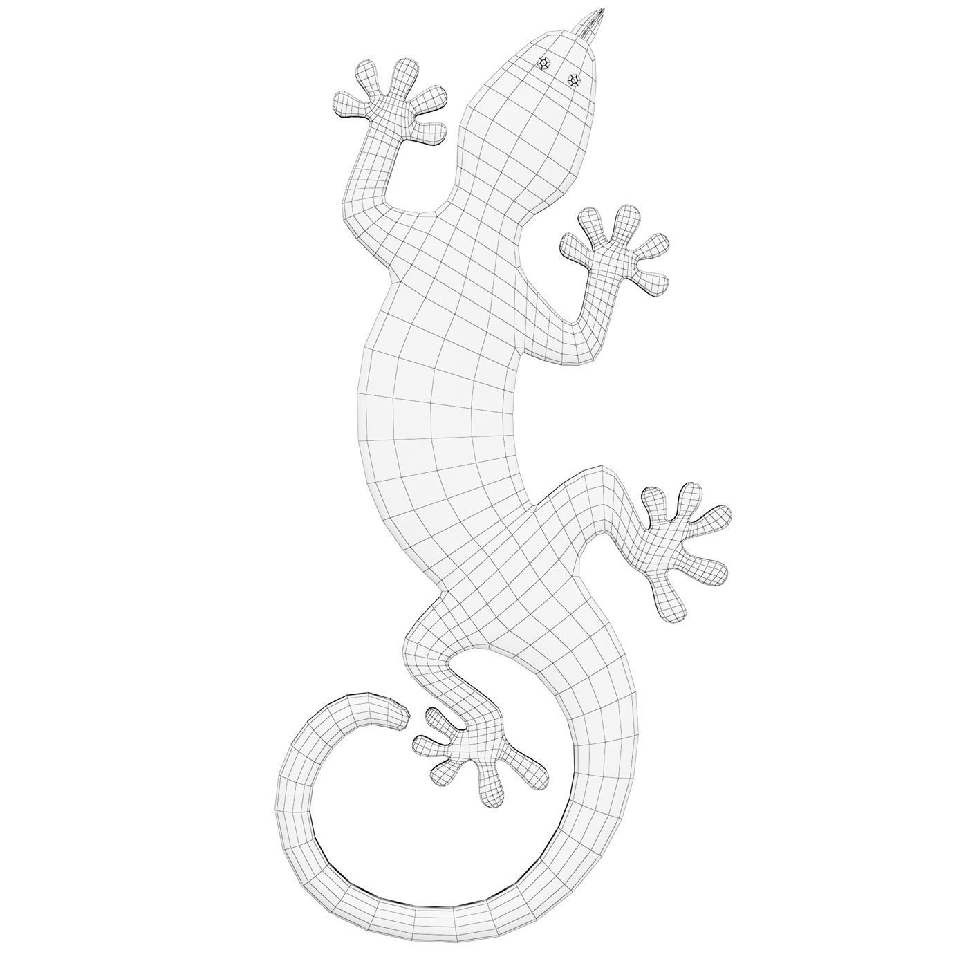 Decor Gecko 3D model | CGTrader