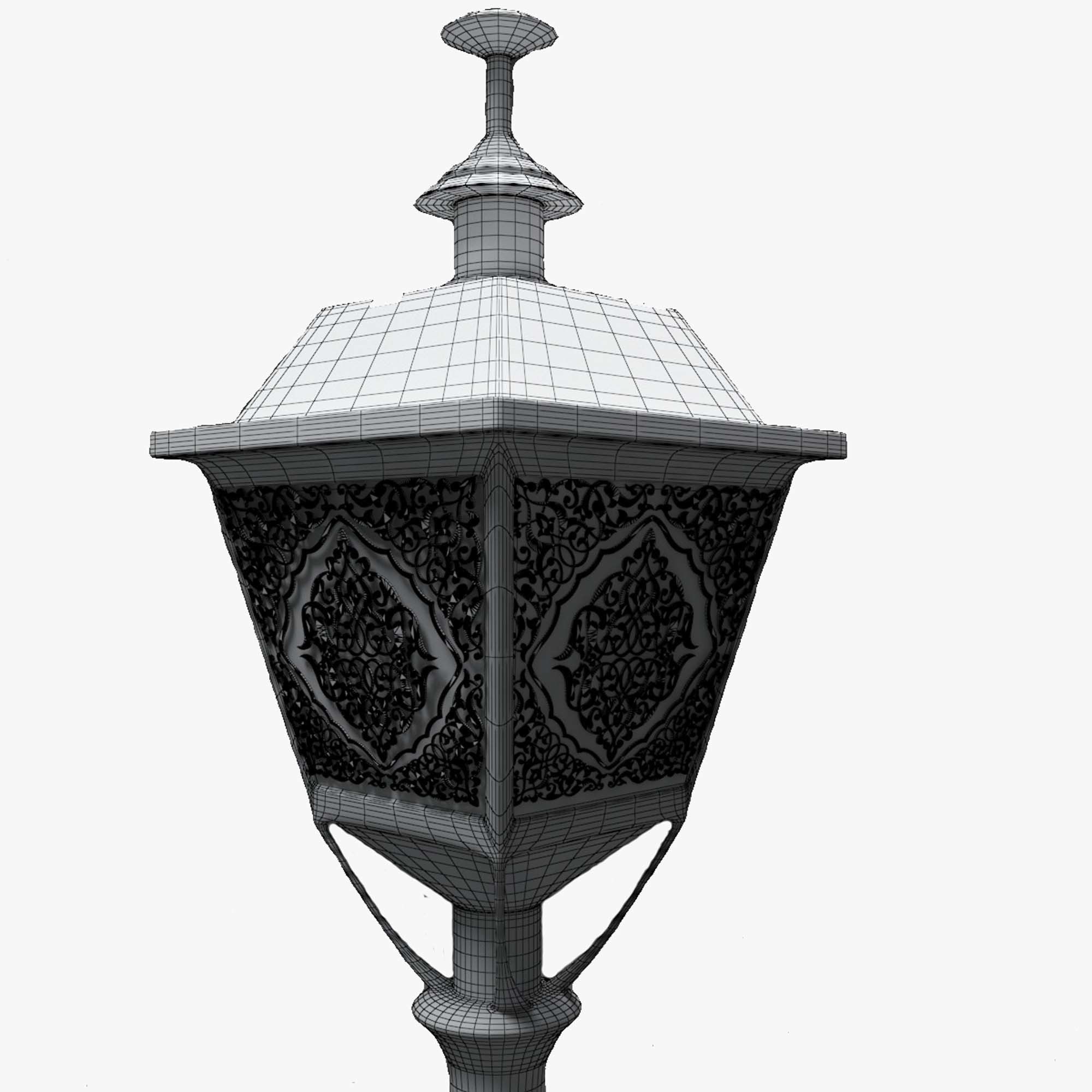 Lighting Colman 1pol free 3D model rigged | CGTrader