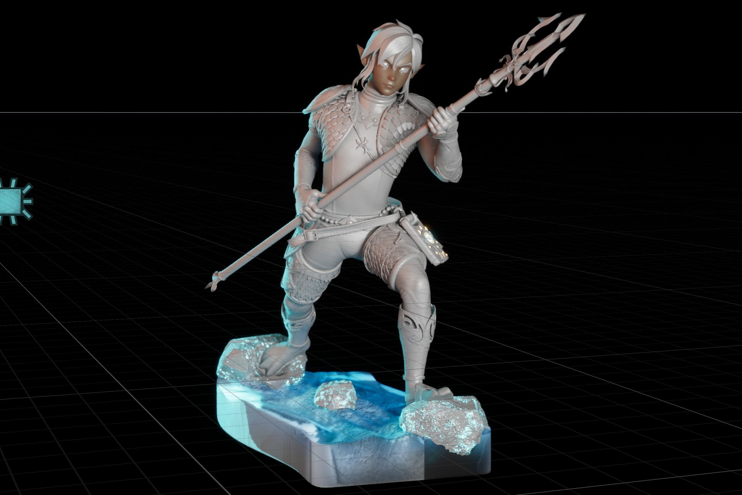 Link - Zora Armor 3D model 3D printable | CGTrader