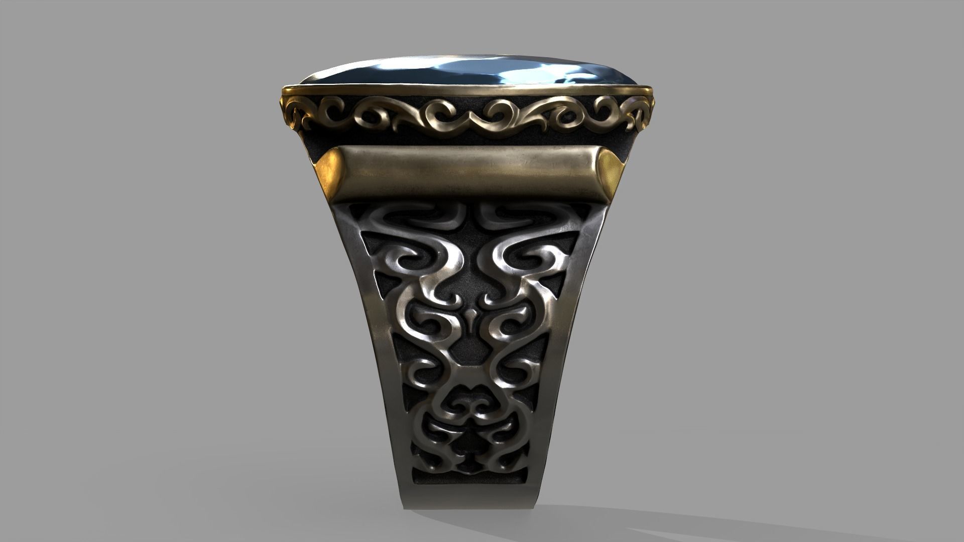3D model Stone Ring VR / AR / low-poly | CGTrader