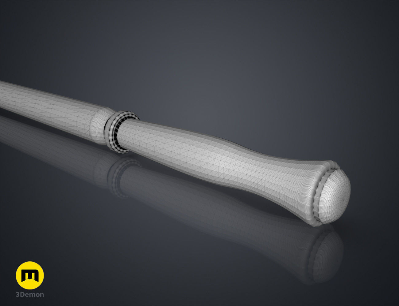 Molly Weasleys Wand 3d Model 3d Printable Cgtrader